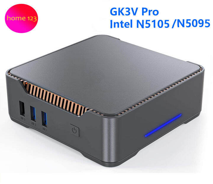 GK3V Pro N5105/N5095/N100/ N95U MINI PC Windows 11 DDR4 SSD Dual WIFI ...