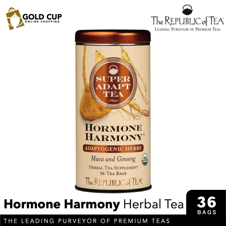 Republic of Tea SuperAdapt Hormone Harmony 36 tea bags (The Republic of ...