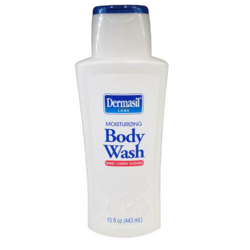 Dermasil Moisturizing Body Wash- Sweet Cherry Scented 15 fl. oz. / 443 ...