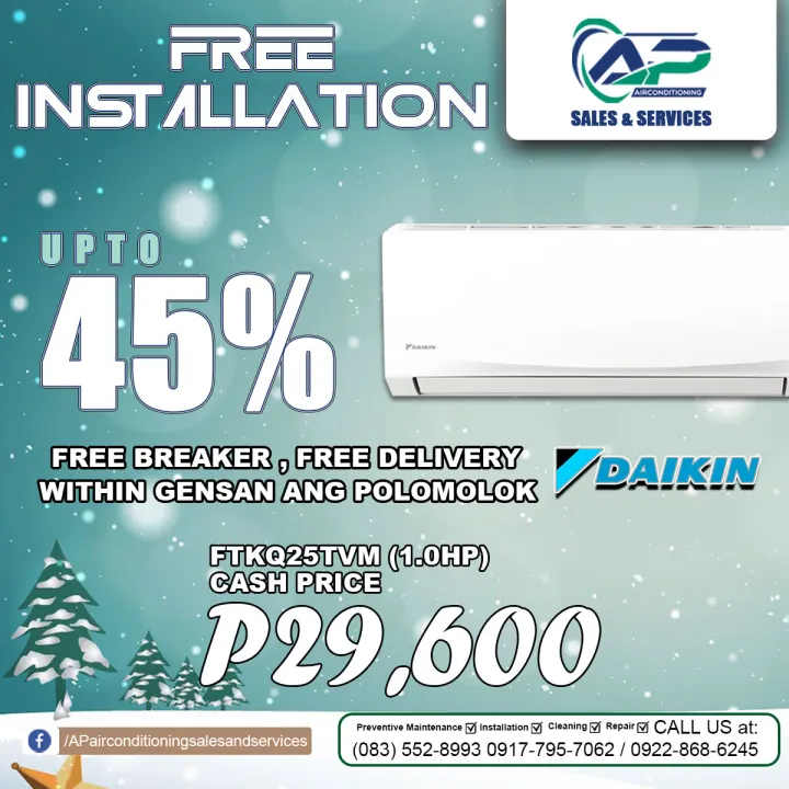 SPLIT TYPE AIRCON 1.0HP | Lazada PH