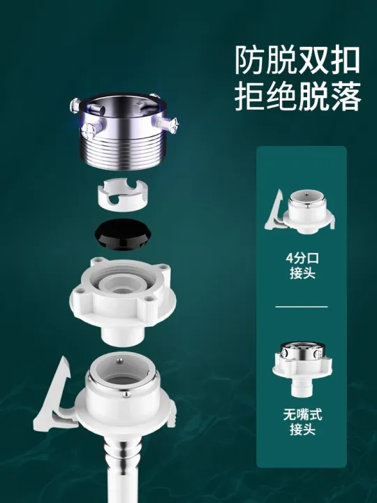 Universal joint of kitchen faucet converter of automatic washing ...
