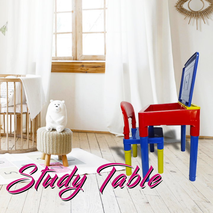 710 KIDS STUDY TABLE WITH 1 CHAIR #STUDY TABLE # TABLE AND CHAIR ...