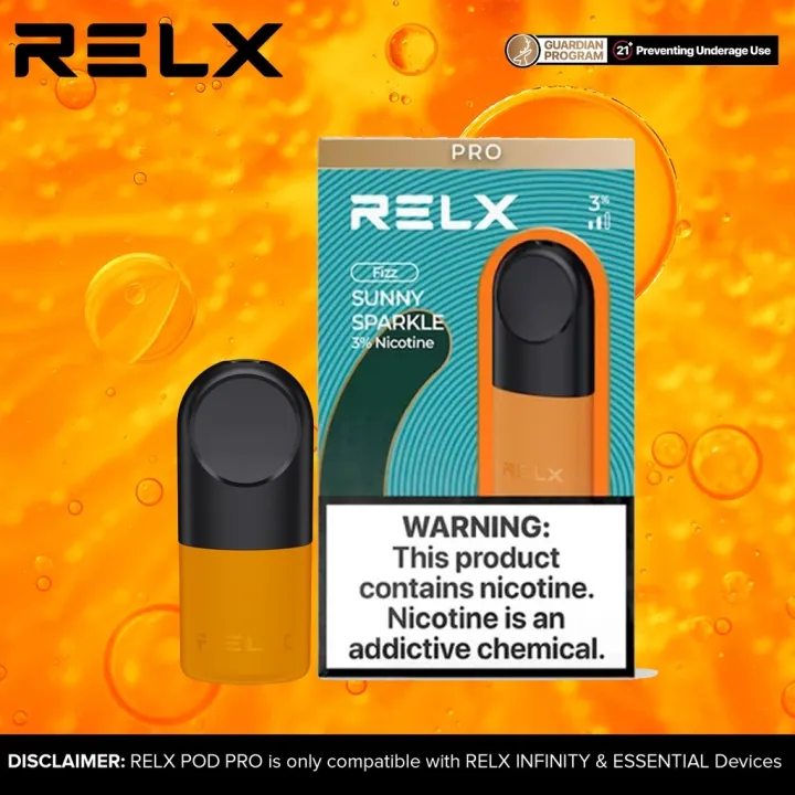 RELX Pod Pro SUNNY SPARKLE for INFINITY DEVICE ESSENTIAL DEVICE | Lazada PH