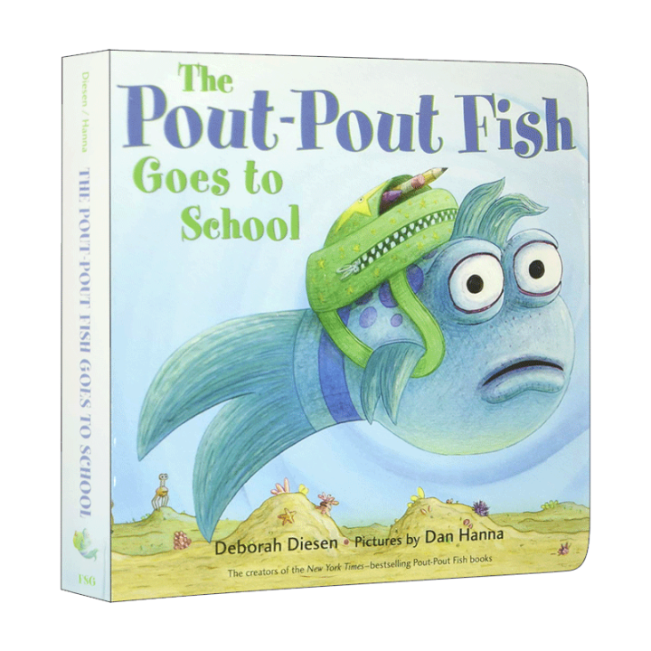 Milu Picture Book Pout Pout Fish Goes To School Original English Books ...