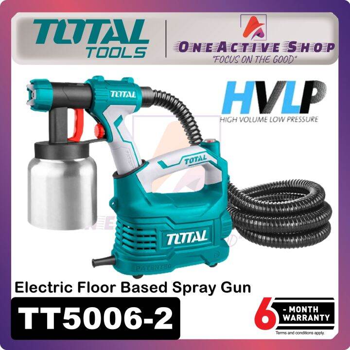 TOTAL TT5006-2 Spray Gun 500W HVLP - 6 Month Warranty | Lazada