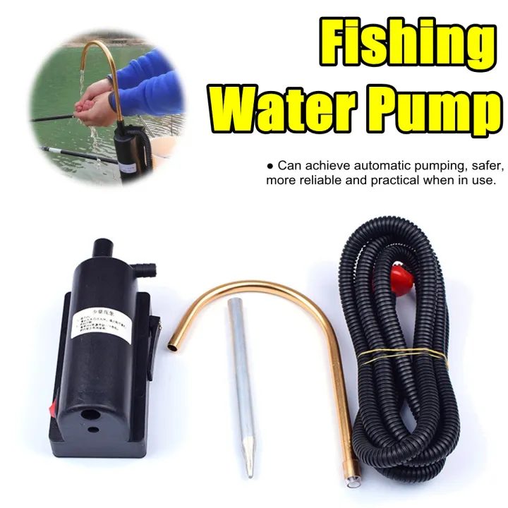 Electric Automatic Portable Fishing Water Pump Fishing Hand Washing ...