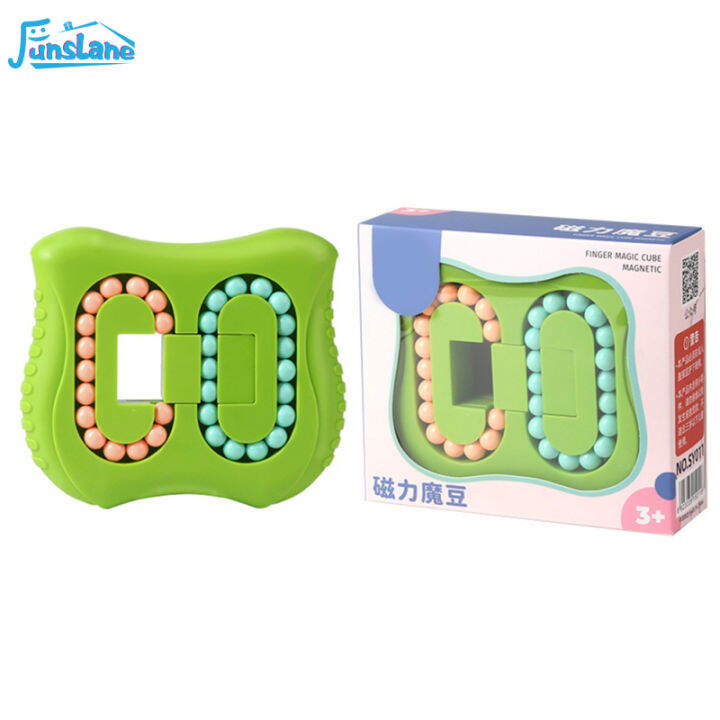 FunsLane Children Magnetic Magic Bean Single-sided/double-sided Finger ...