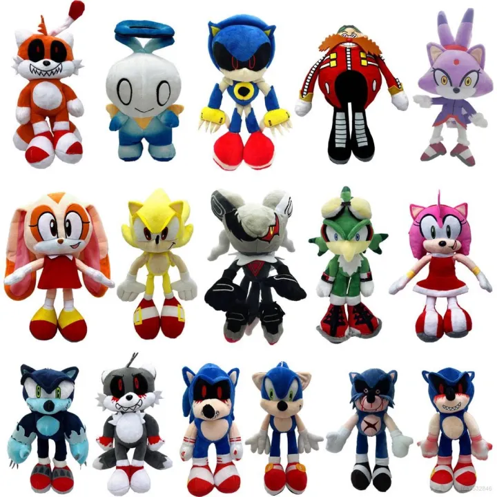 AG Sonic Plush Toys Sonic EXE Metal Sonic Infinite Stuffed Dolls Gift ...