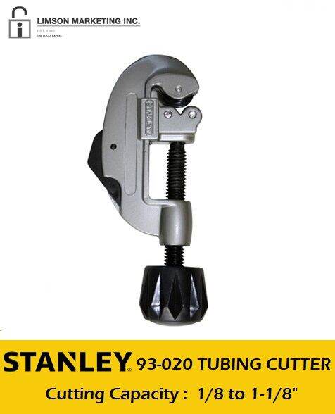 STANLEY 93-020 TUBING CUTTER , CUTTING CAPACITY: 1/8" TO 1-1/8" | Lazada PH