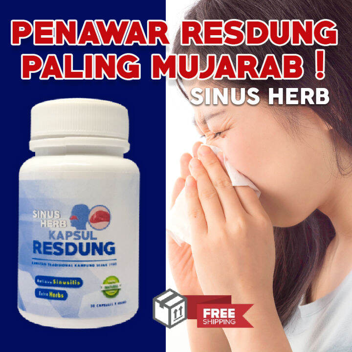 Kapsul Res.dung [ Sinus Herb ] 30 biji - ubat res.dung / ubat jerawat ...