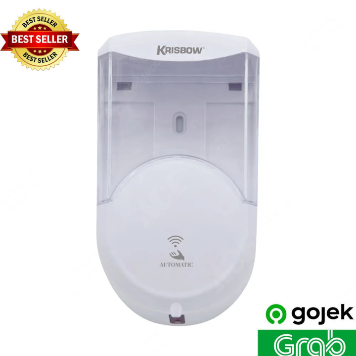 Krisbow 600 Ml Dispenser Sabun Otomatis - Putih, Lebih praktis dan higenis mencuci tangan ...