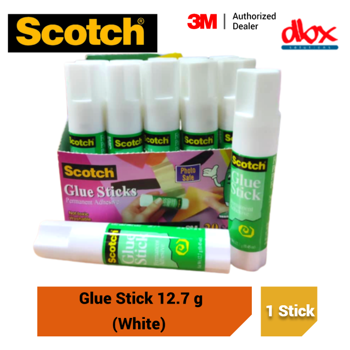 3M Scotch - Glue Stick 12.7g (White) | Lazada