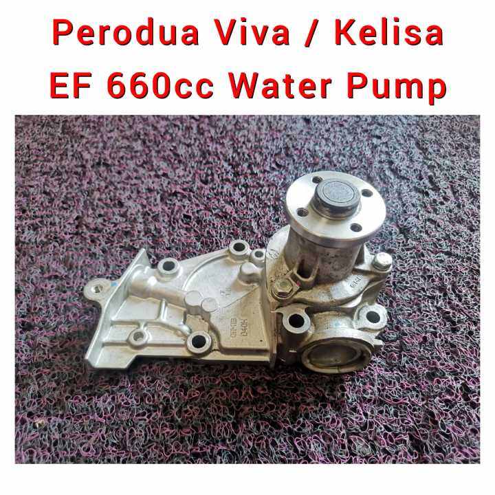 Perodua Kelisa Viva EF 660cc Engine Water Pump With Housing / Enjin Pam ...