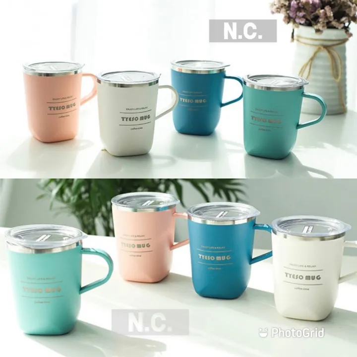 Tyeso Polygon mug 300ML vacuum insulated mug cup hot and cold double ...