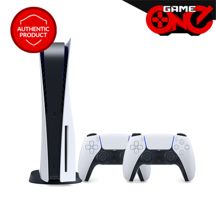 PlayStation PS5 Console with 2 Two DualSense Controller Bundle [Asia ...