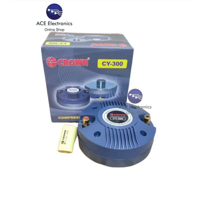 【Spot goods】Crown CY-300 Tweeter Speaker / Driver Unit with free ...