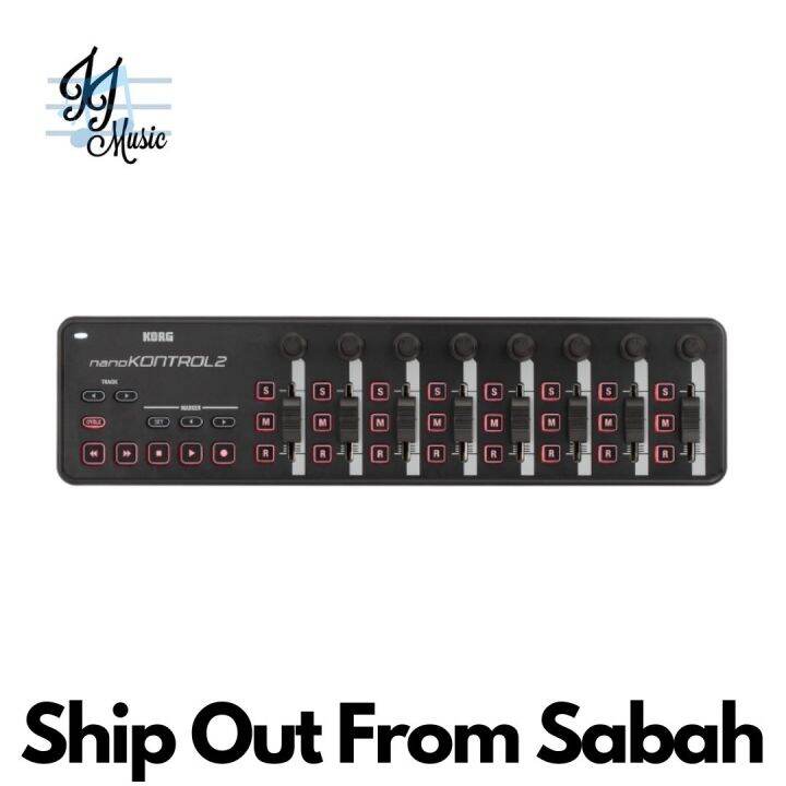 Korg nanoKONTROL2 MIDI Control Surface Black (nanoKONTROL 2) | Lazada