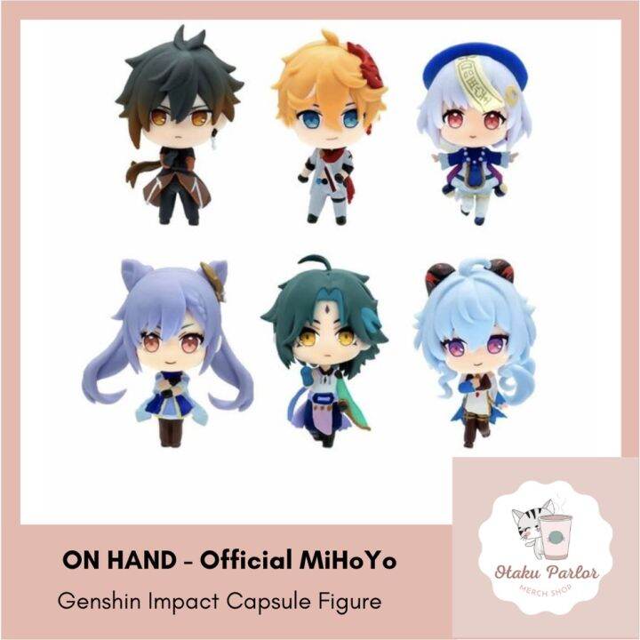 [ON HAND] Official Genshin Impact capsule figure MiHoYo ganyu keqing ...