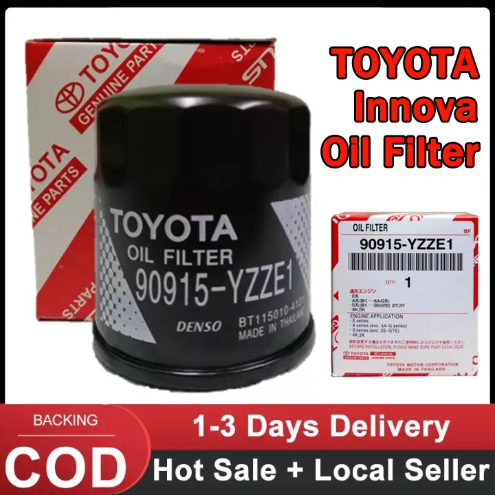 【Local delivery】Toyota Innova Oil Filter - Toyota Fortuner Oil Filter ...