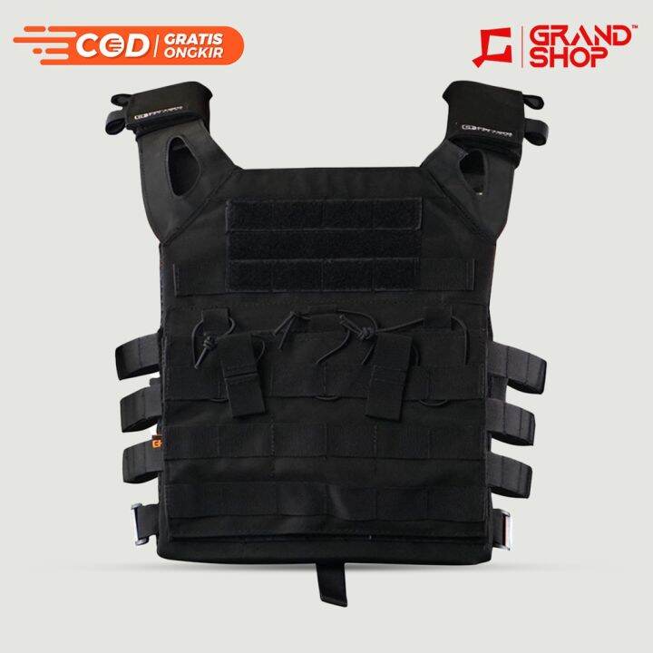 Vest / Rompi Militer Black Line 0.2 Cartenz Tactical | Lazada Indonesia