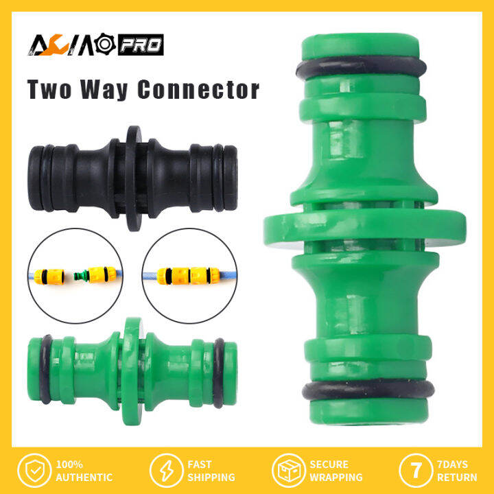 AumoPro 1PC Two Way Butt Joint of Car Washing Water Pipe Connector ...