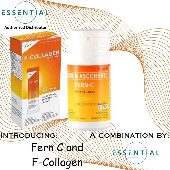 I-Fern Combinations: Fern C, Philippines' Non-acidic Vitamin C and F-Collagen | Lazada PH