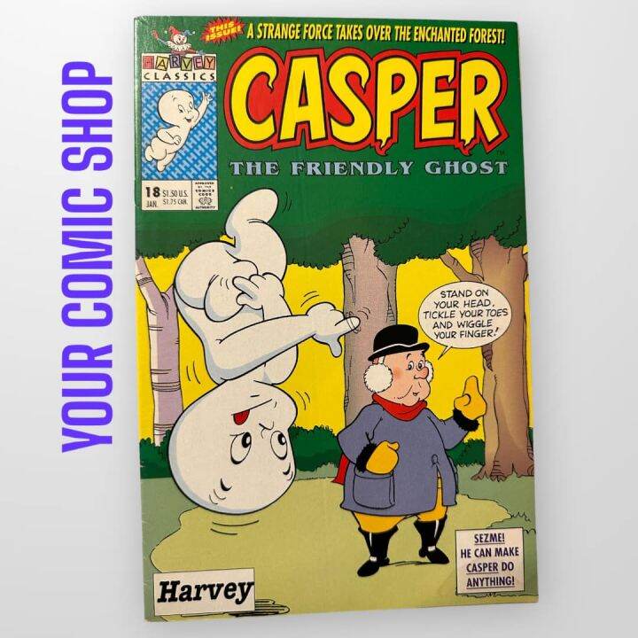 Casper the Friendly Ghost 18 Published Jan 1994 by Harvey Stories and ...
