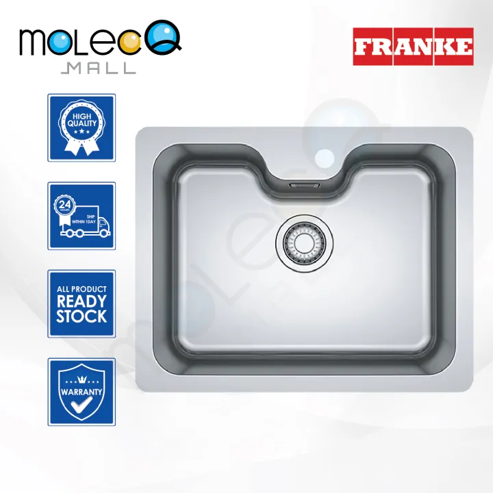 Franke Stainless Steel Bell Undermount One Piece Kitchen Sink Singki ...