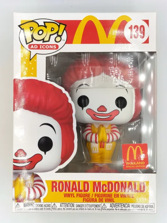 Funko Pop Ad Icon Macdonald - Ronald McDonald [Thailand] #139 | Lazada ...