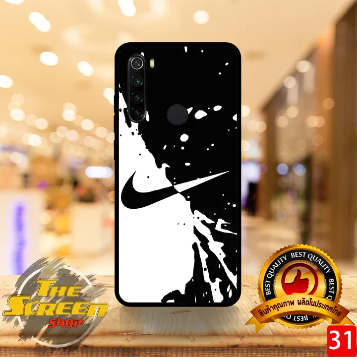 XIAOMI Redmi Note8 เคสสกรีน LOGO #31 | Lazada.co.th