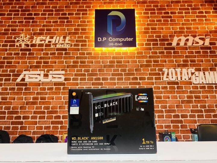 WD BLACK AN1500 NVME SSD ADD IN CARD 1TB *เอสเอสดี สินค้าใหม่ รับประกัน 5ปี | Lazada.co.th