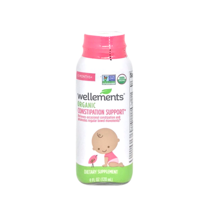 Wellements Organic Constipation Support For Ages 6+ Months Dietary ...