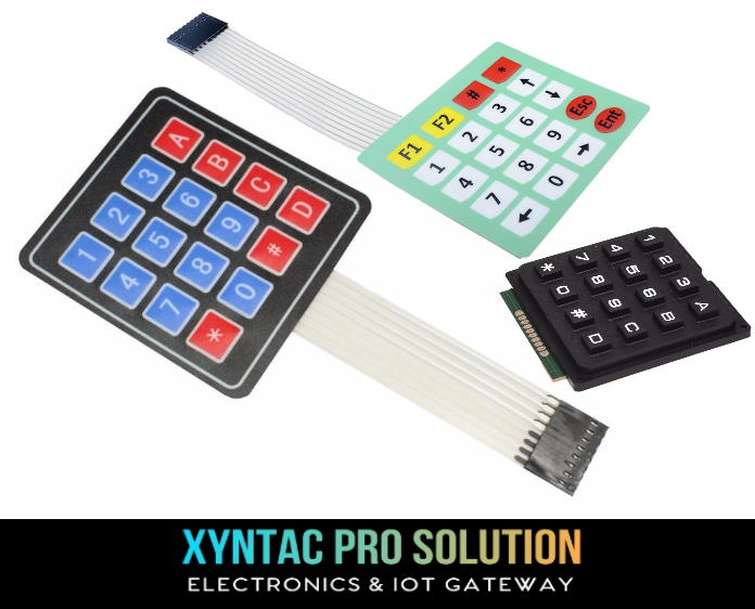 Keypad Membrane 4x4 4x5 1x4 Matrix Button Switch For Arduino Keyboard