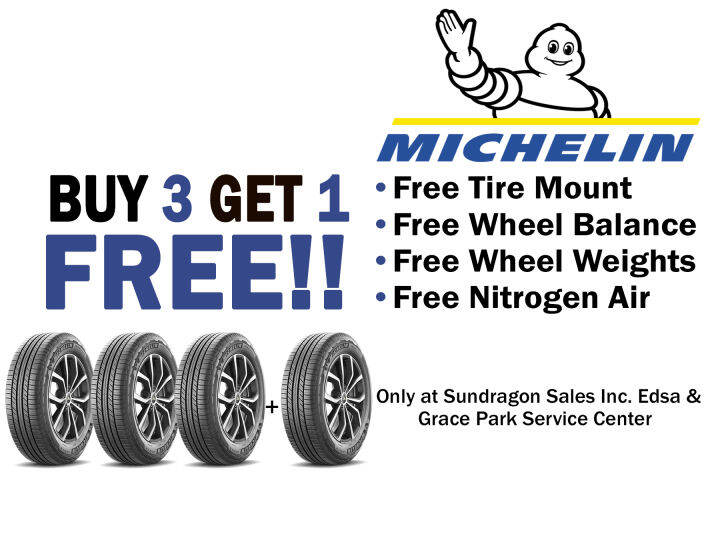 Michelin 265/60 R18 110H Primacy SUV+ H/T Tire (Buy 3 + Get 1 FREE ...