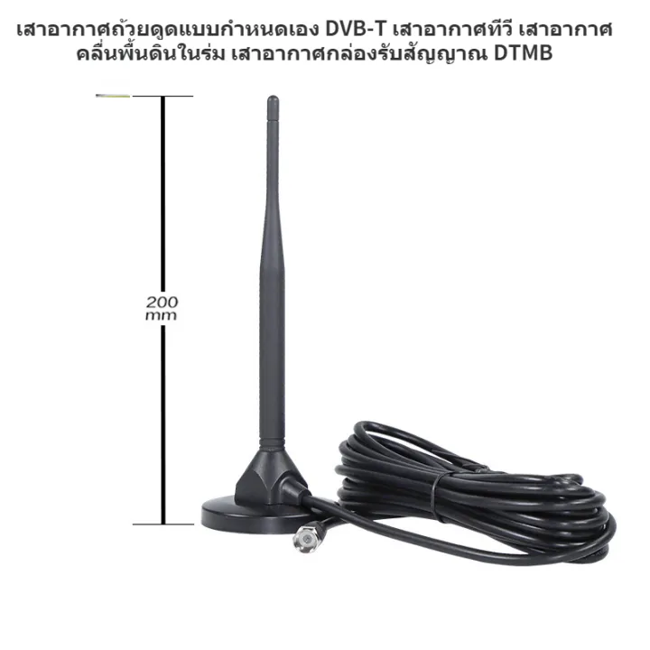 เสาอากาศถ้วยดูดแบบกำหนดเอง DVB-T เสาอากาศทีวี เสาอากาศคลื่นพื้นดินในร่ม เสาอากาศกล่องรับสัญญาณ ...