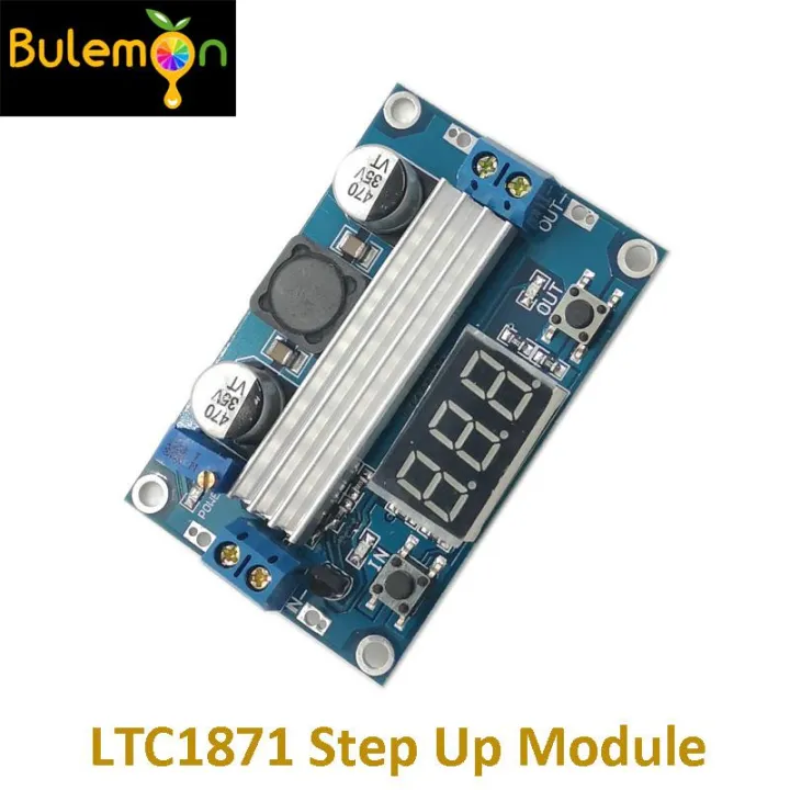 DC-DC LTC1871 เพิ่มโมดูลพลังงานพลังงานสูง 100W ปรับเอาท์พุท 3.5 ~ 35V ...