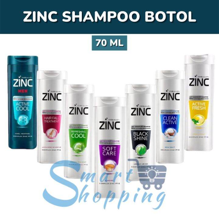 ZINC SHAMPOO BOTOL 70 ML / PERAWATAN RAMBUT | Lazada Indonesia
