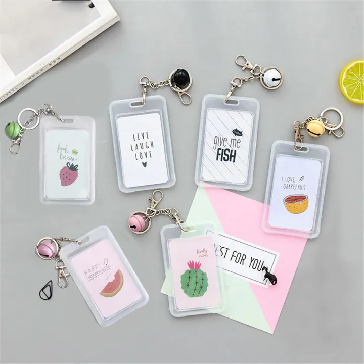 TSRB Cute Case Cash Organizer Pouch Card Cover Keyring Chain Id Credit ...