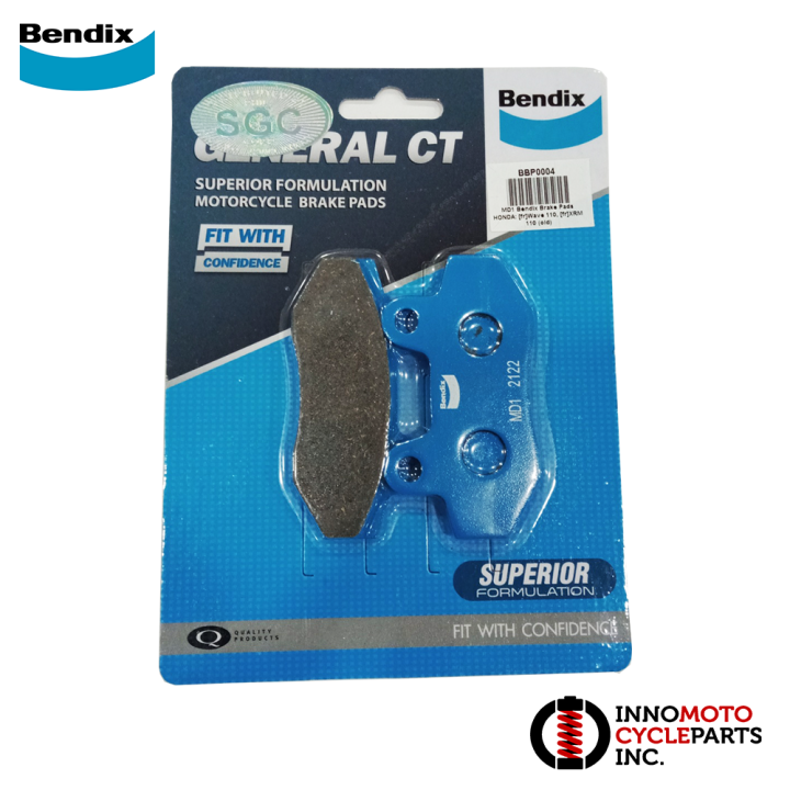 Bendix Brake Pads MD1 for Wave 110,XRM 110 (old),Rouser 200 | Lazada PH