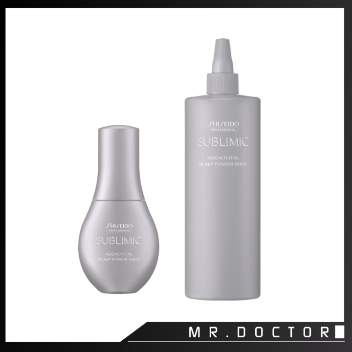 Shiseido SMC (Sublimic) Adenovital Scalp Power-shot 120ml / 480ml | Lazada