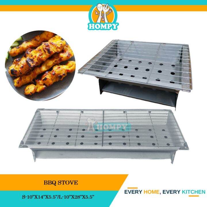 BBQ Grill Steel Classic Indoor/ Outdoor Charcoal Barbeque Camping ...