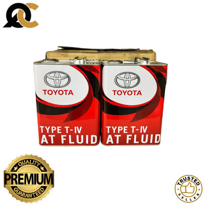 TOYOTA AUTO TRANSMISSION FLUID TYPE T-IV 4L | Lazada