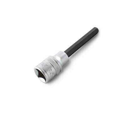 Hex Bit Socket Sok - 6 mm x 100 mm - TEKIRO - 1 per 2 - 1/2 inchi inch ...