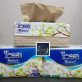 Tessa Nature unbleached facial Tissue 120s 3ply/Tisu tesa cokelat 120 ...