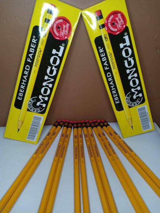 12pcs/box Mongol Pencil (in #1, #2, #3) | Lazada PH
