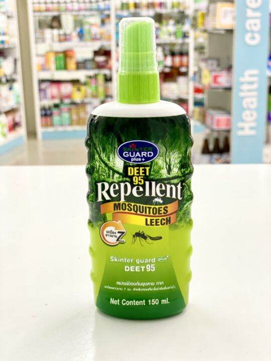 Skinter guard plus DEET 95% repellant สเปรย์กันยุง กันทาก ยาวนาน 7 ...