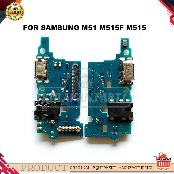 PAPAN CAS SAMSUNG M51 M515F M515 PCB CHARGER FLEXIBLE CONNECTOR UI BOARD HF ORIGINAL | Lazada ...