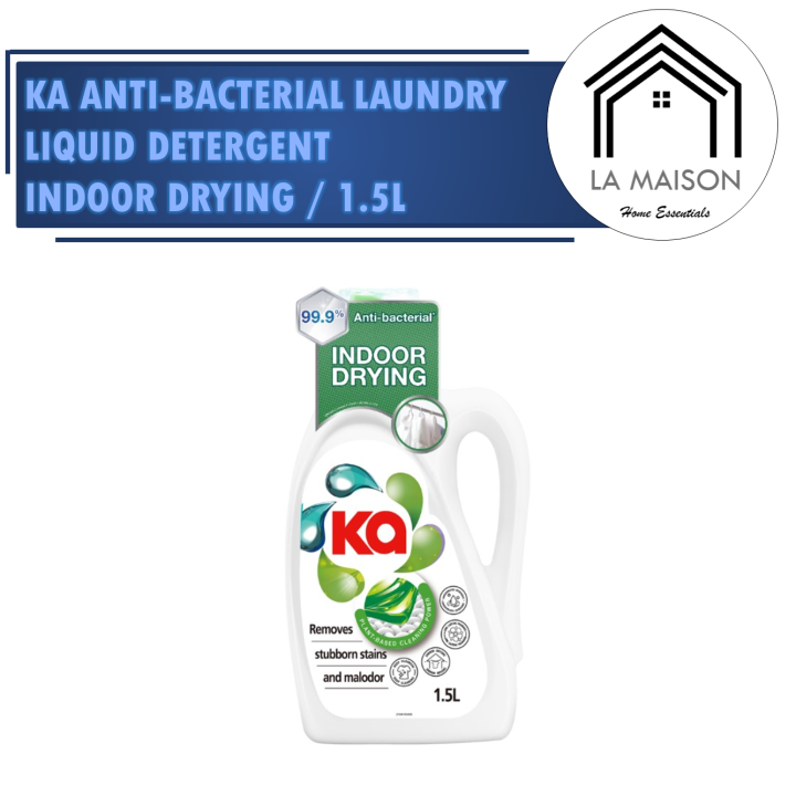 Ka Anti-bacterial Concentrated Laundry Liquid Detergent 1.5L | Lazada ...