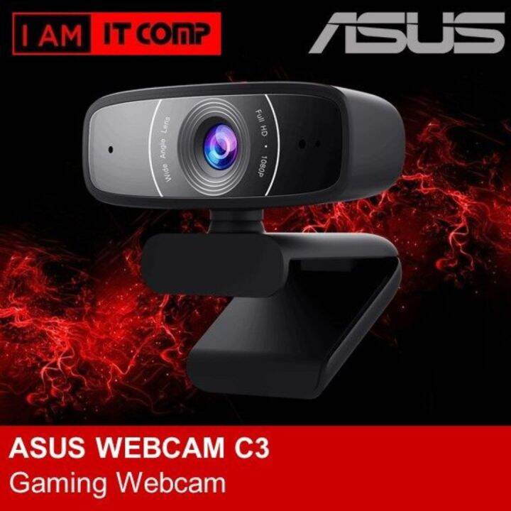 ASUS Webcam C3 USB Adjustable Clip Camera with FHD 1080p - Beamforming ...
