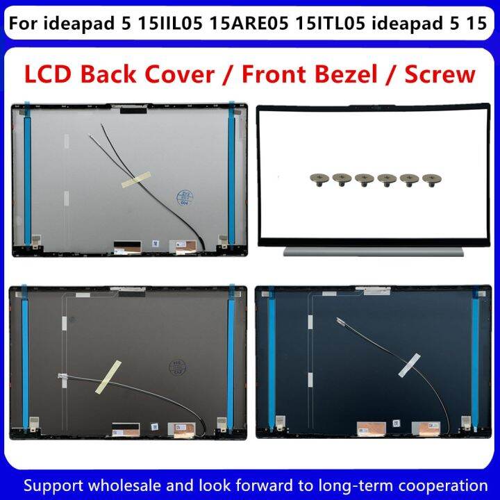 New LCD Back Cover 5CB0X56073 For Lenovo Ideapad 5 15IIL05 15ARE05 ...